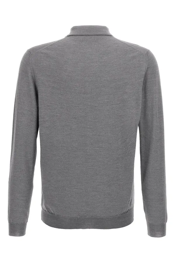 ZANONE Long-sleeved Polo Shirt Polo Ml Slim Fit
