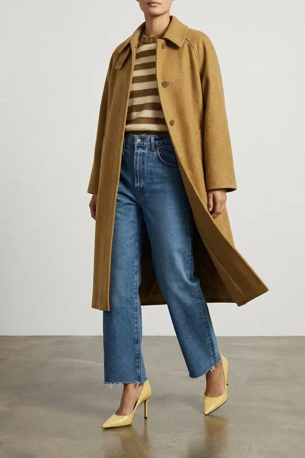 A.p.c. Striped Virgin Wool Sweater