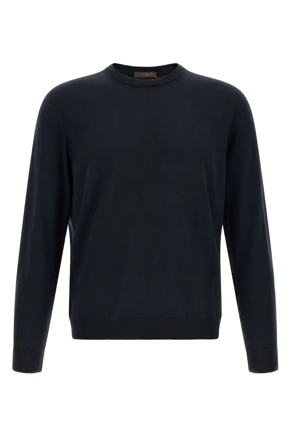ZANONE Crewneck Sweater Ribbed Trims