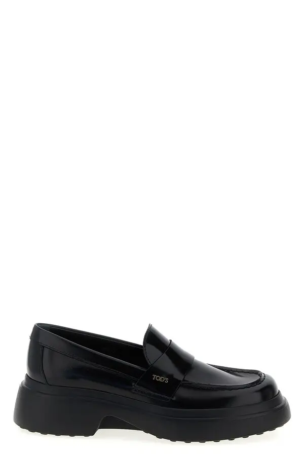 TOD'S Gomma 74l' Loafers - Black