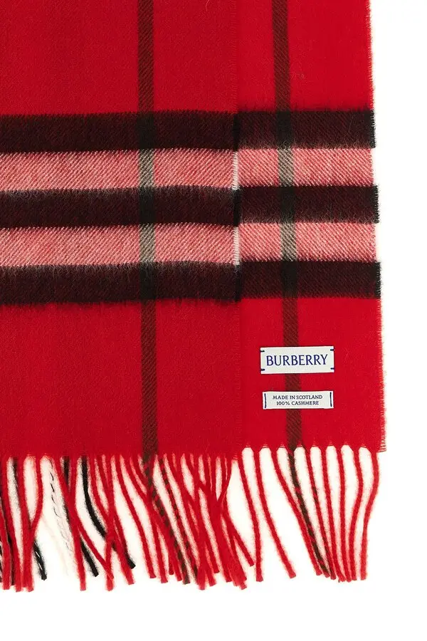 Burberry Cashmere Check Scarf
