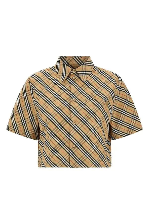 Burberry Shirt 'b Shield Check - Multi