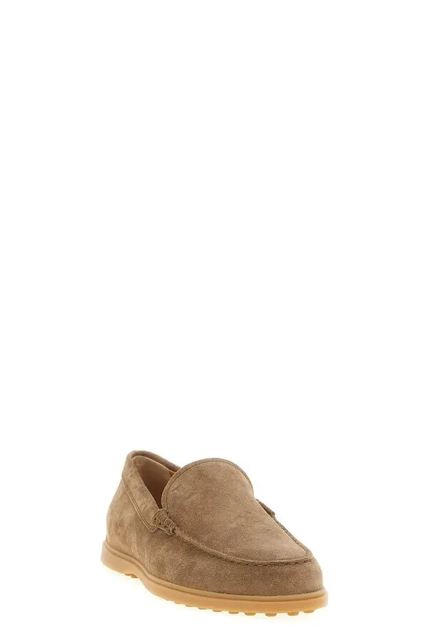 TOD'S Leather Pantofola Loafer