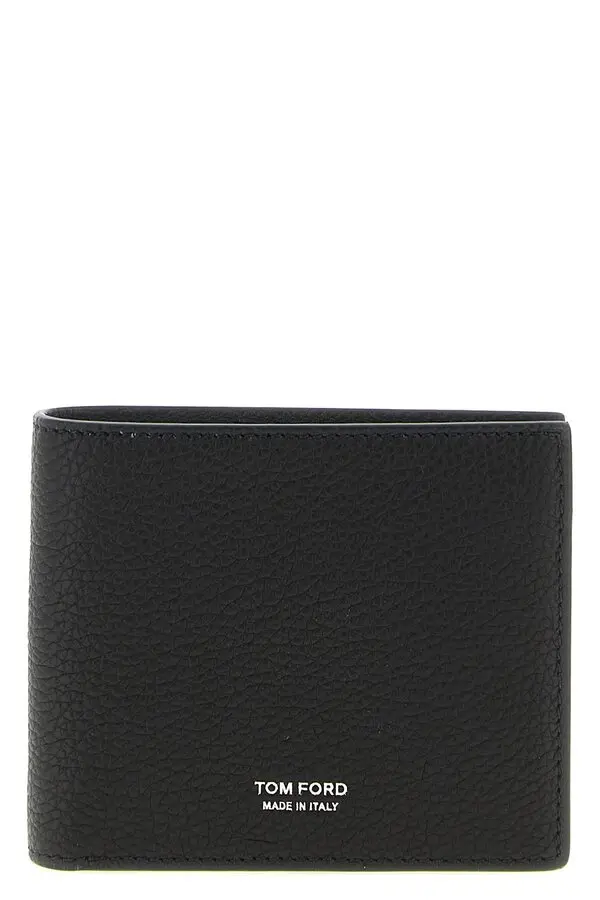 TOM FORD Logo Wallet - Black