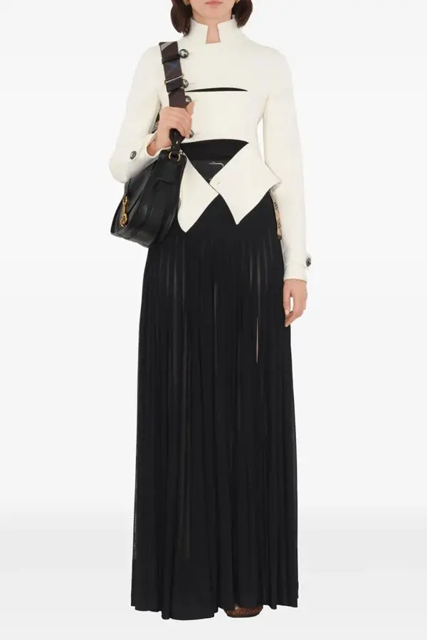 Burberry Plissé Skirt