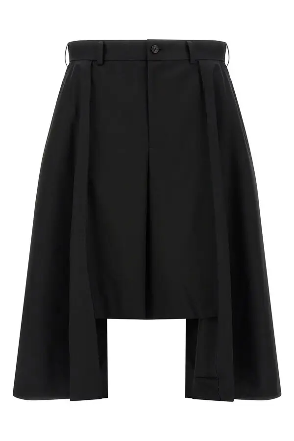 Comme Des Garçons Asymmetric Panel Skirt