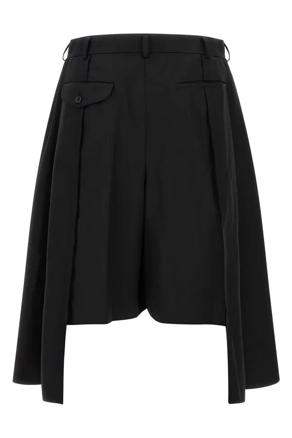 Comme Des Garçons Asymmetric Panel Skirt