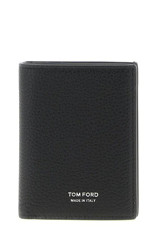 TOM FORD Grained Leather Bifold Card Holder