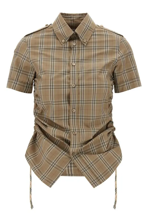 Burberry Shirt 'w Woven Tops - Multi