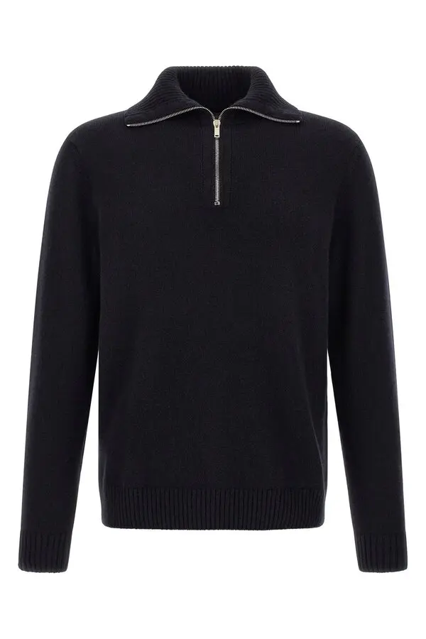 ZANONE Cashmere Half-zip Sweater