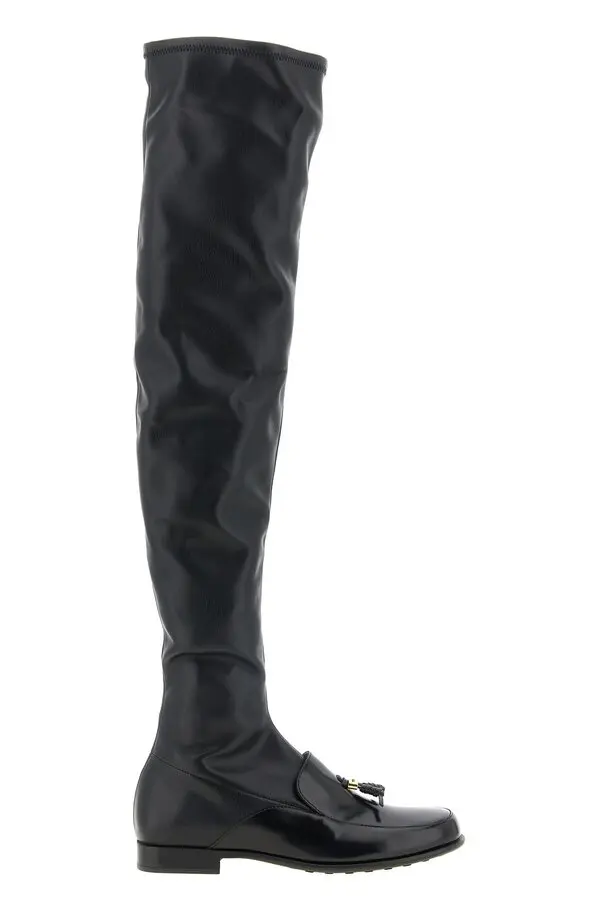 TOD'S Cuissard Loafer Boots