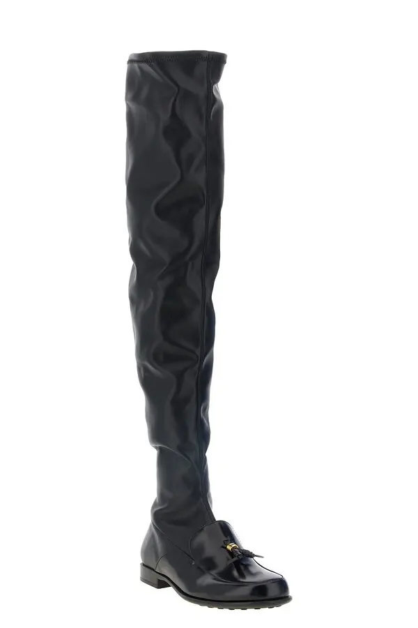 TOD'S Cuissard Loafer Boots