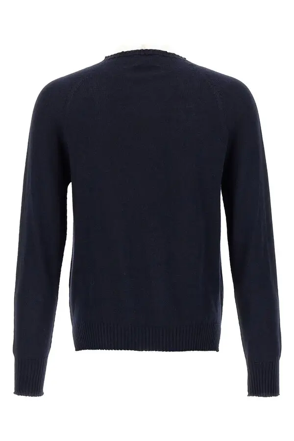 MA'RY'YA Crewneck Sweater With Raglan Sleeves