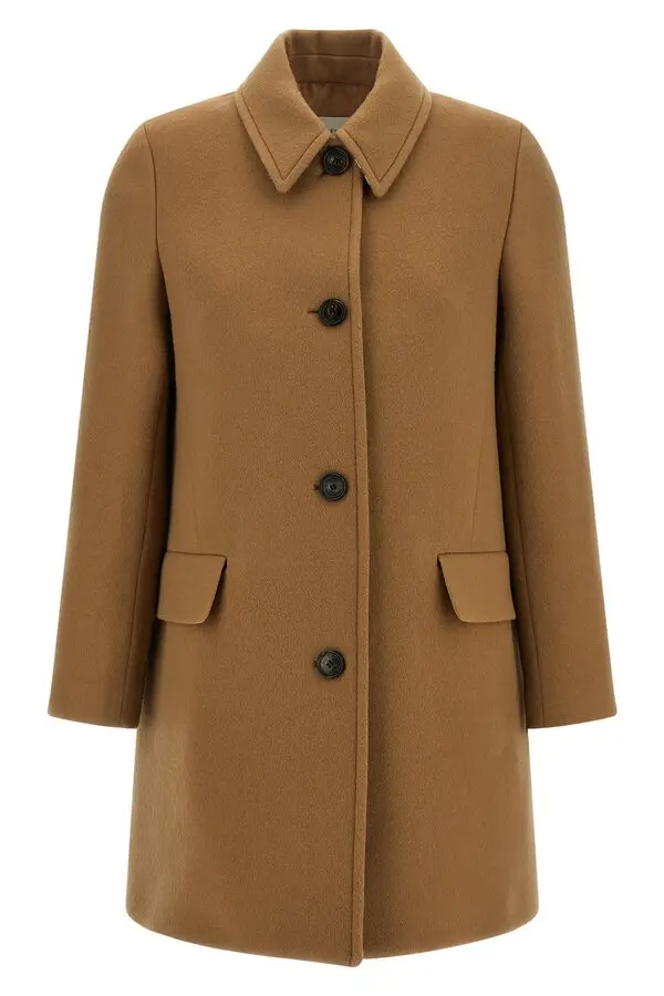 Burberry Gosford' Coat In Camel