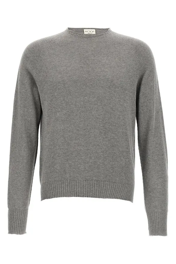 MA'RY'YA Crewneck Sweater Raglan Sleeves
