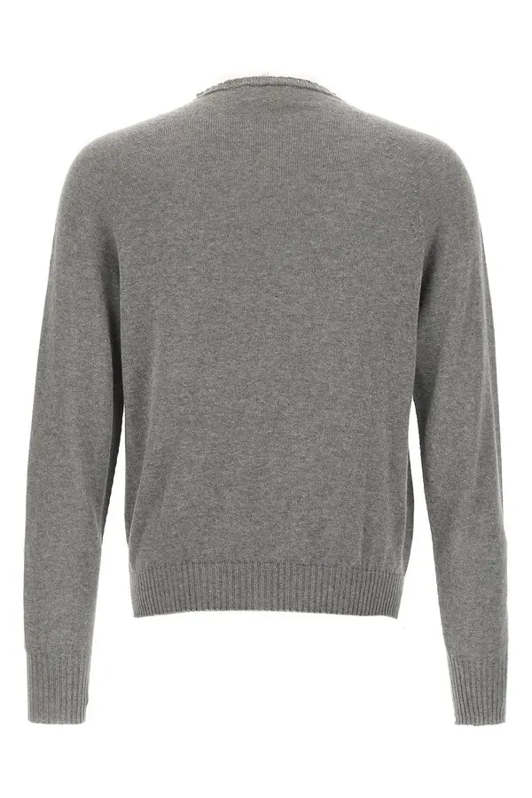 MA'RY'YA Crewneck Sweater Raglan Sleeves