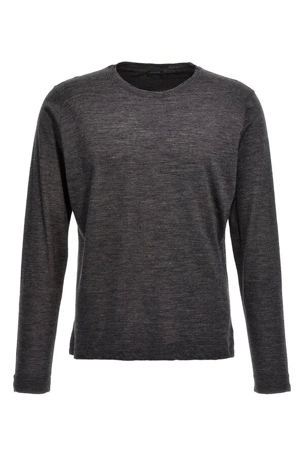 ZANONE Sweater 'girocollo In Fine Wool Gauge 18