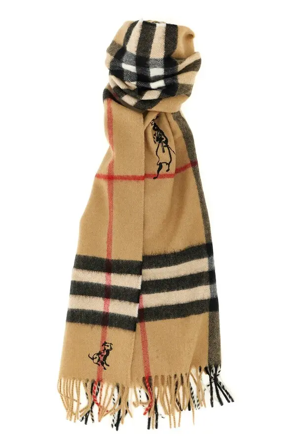 Burberry Check Mates Scarf - Beige