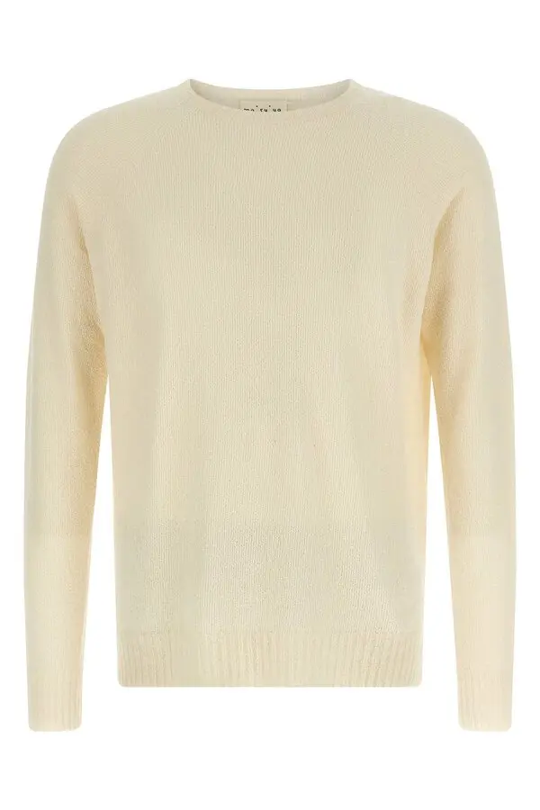 MA'RY'YA Crewneck Sweater With Raglan Sleeves