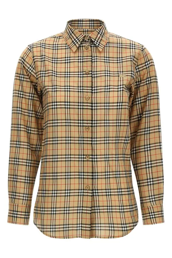 Burberry The 'emma' Shirt - Beige