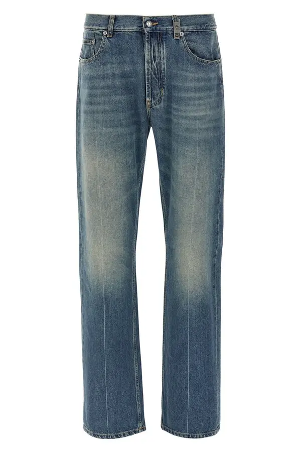 Alexander McQueen Jeans 'straight Leg Skull