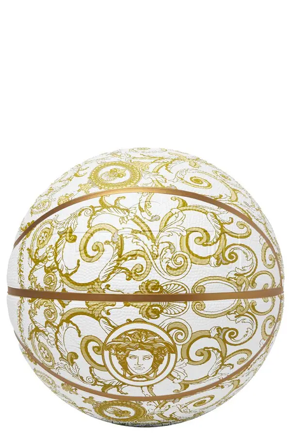 Versace Basketball With Barocco Print