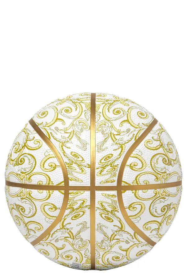 Versace Basketball With Barocco Print