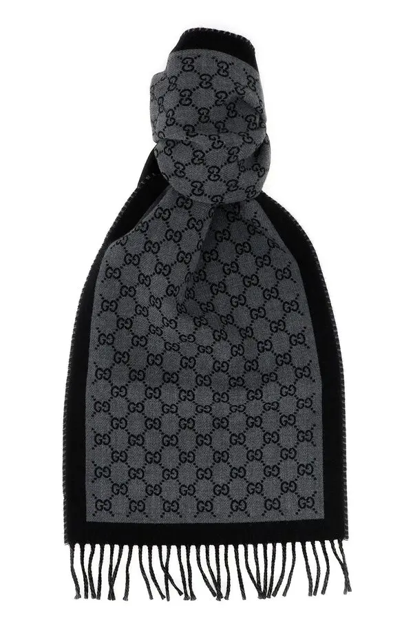 Gucci Gg Jacquard Scarf