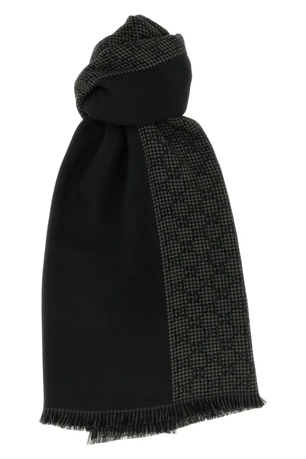 Gucci Scarf 'gg Jacquard Houndstooth