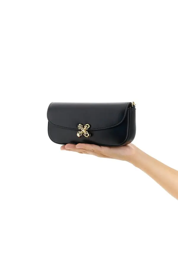 Alexander McQueen Crossbody Bag 'skull Flower Small