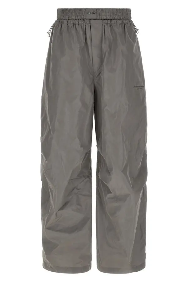 Alexander Wang Boxer-detail Jogging Trousers - Gray