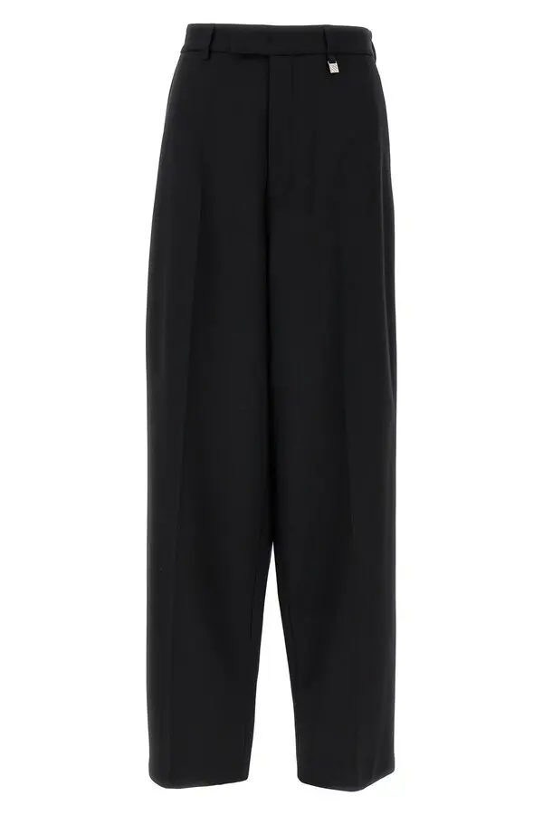 Giuseppe Di Morabito Virgin Wool Trousers - Black