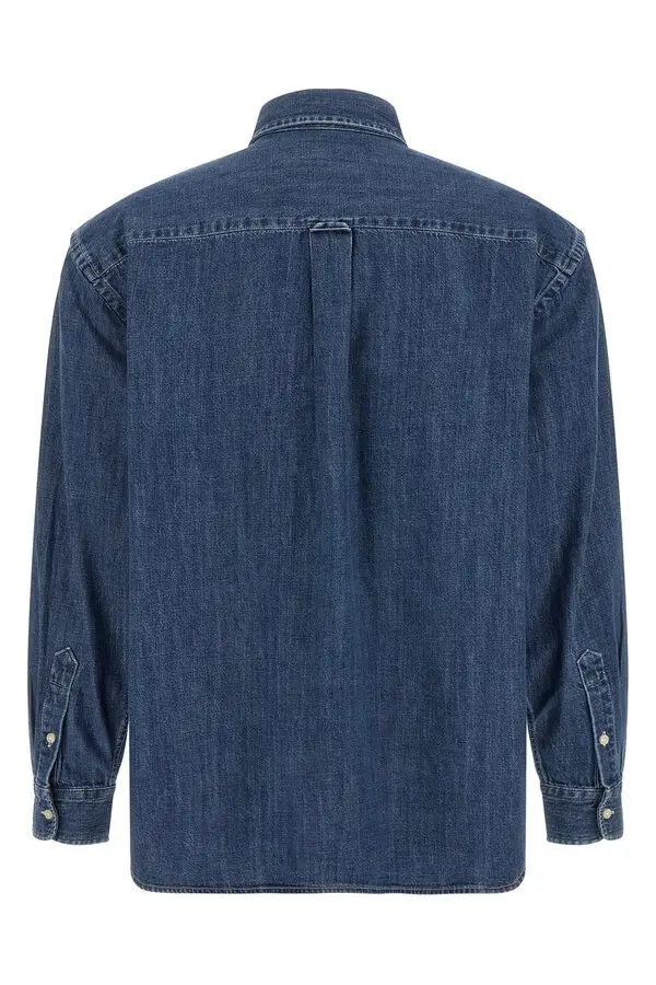 Polo Ralph Lauren Denim Shirt With Embroidered Logo