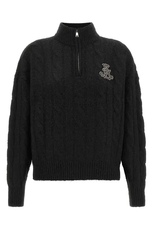 Ralph Lauren Embellished Logo Sweater