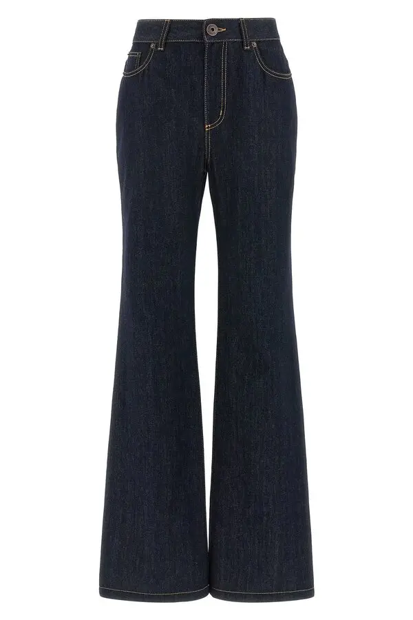 Alexander McQueen Trousers 'straight Leg Jeans