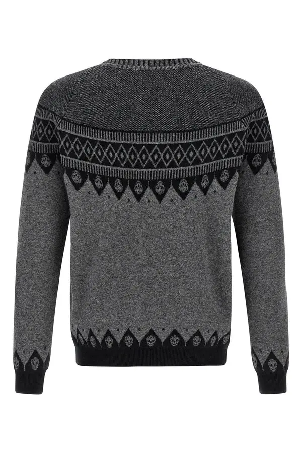 Alexander McQueen Sweater 'skull Fair Isle