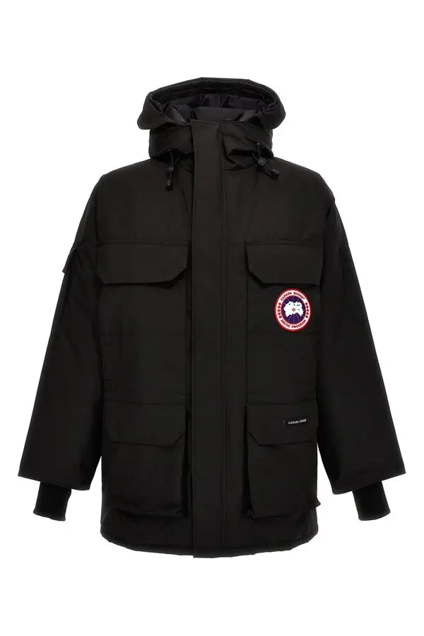 Canada Goose Parka With Logo Patch