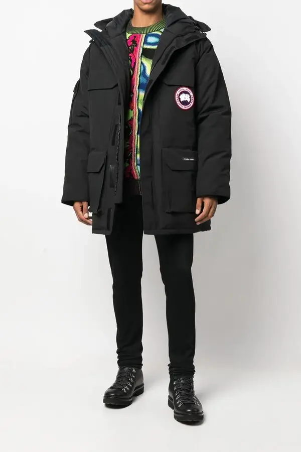 Canada Goose Parka With Logo Patch