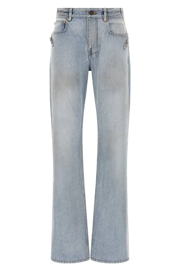 Balenciaga Jeans 'city Straight Pants - Light Blue