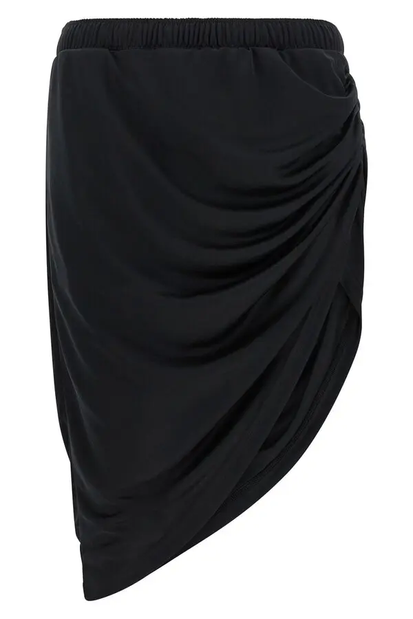 COURREGES Courrèges Skirt With Asymmetrical Draping