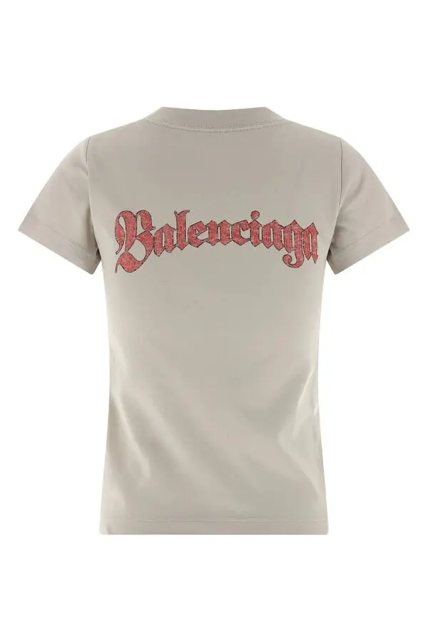 Balenciaga T-shirt 'fitted Spiral Crest
