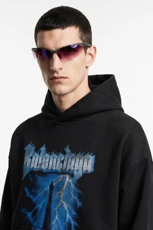 Balenciaga Boomerang Aerodynamic Sunglasses