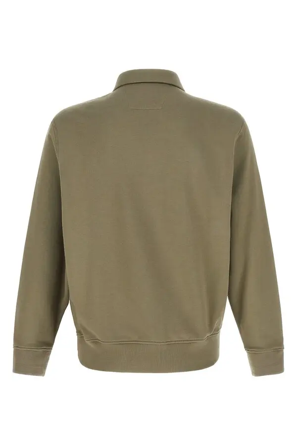 C.P. COMPANY C. P. Company Grey Cotton Fleece Sweatshirt