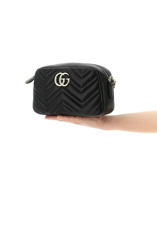 Gucci Shoulder Bag With Gg Logo Detail