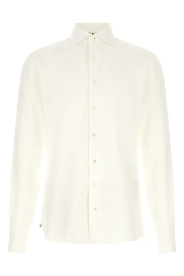 BORRIELLO NAPOLI Marechiaro Collar Shirt