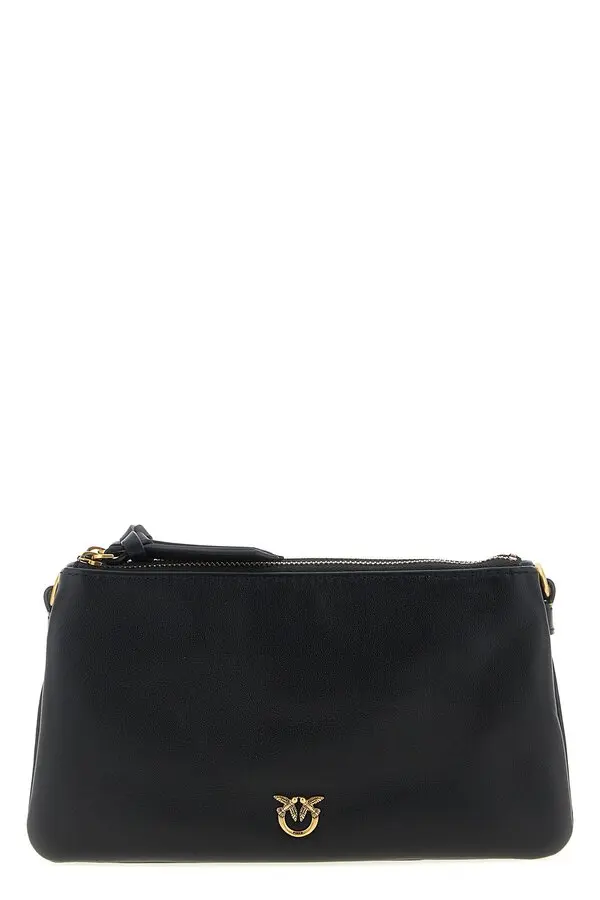 Pinko Shoulder Bag With Love Birds Plaque