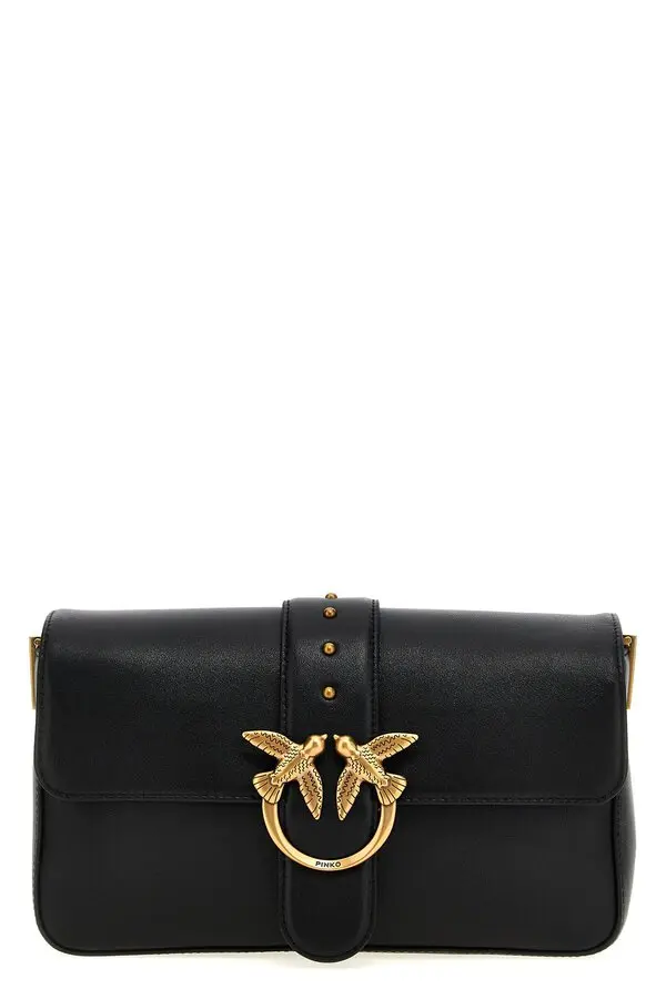 Pinko Shoulder Bag With Love Birds Buckle