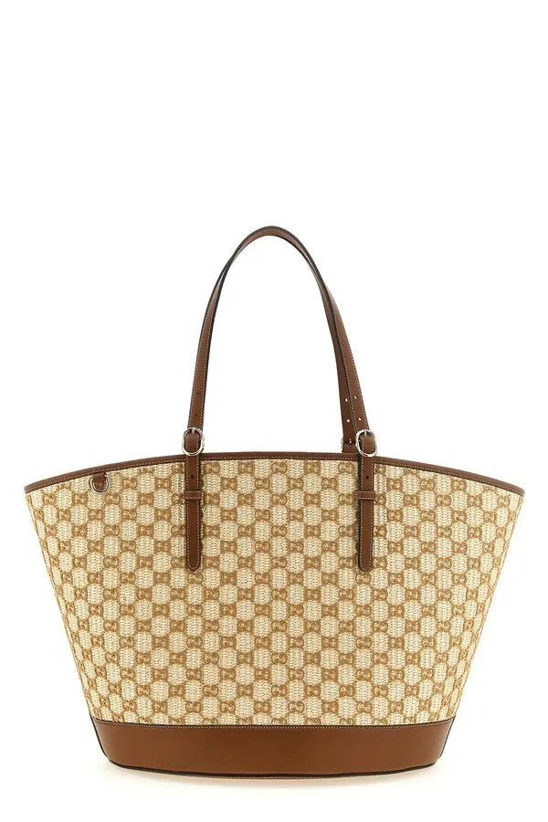 Gucci Large Woven Shopping Bag