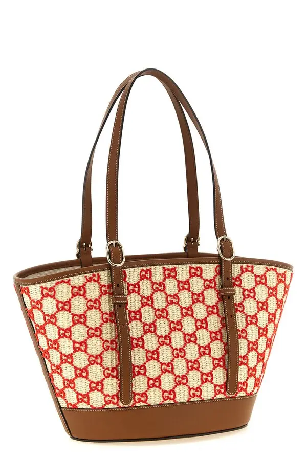 Gucci Small Woven Tote Bag