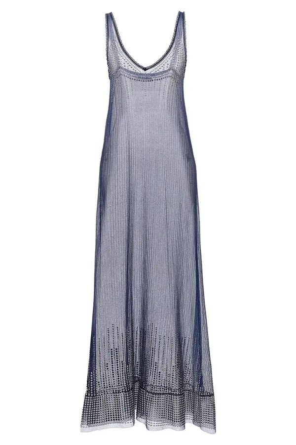 Rabanne Dress 'studded Mesh Dress